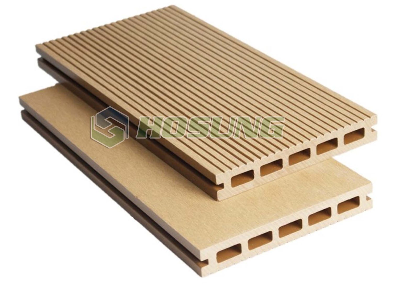 1st Generation WPC Decking - Classic Grooved Style & Affordable- HOSUNG ...