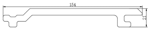 Hosung®- HX154Q21 cladding - HOSUNG WPC Composite