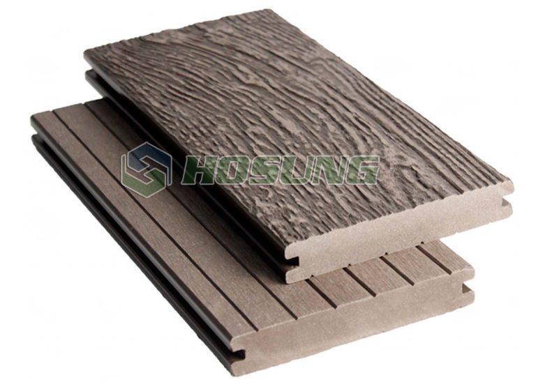 FW140S23-Ancient Wood Texture Chocolate Color - HOSUNG WPC Composite