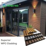 Hosung®- Capped Composite Slatted Wall Cladding - HOSUNG WPC Composite