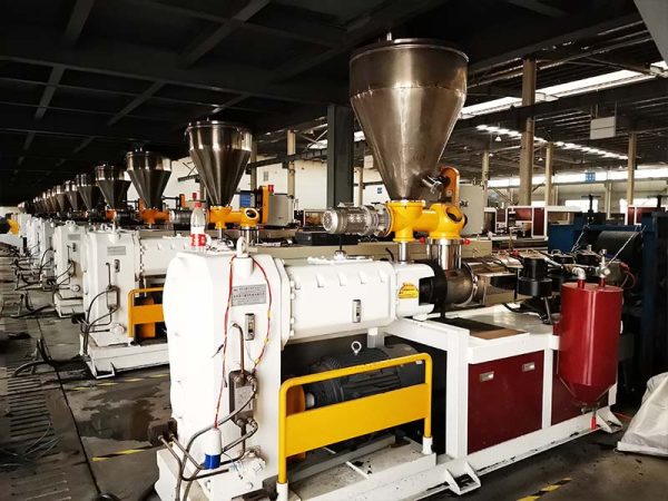 PP PE wood plastic formula, process and production equipment brief ...