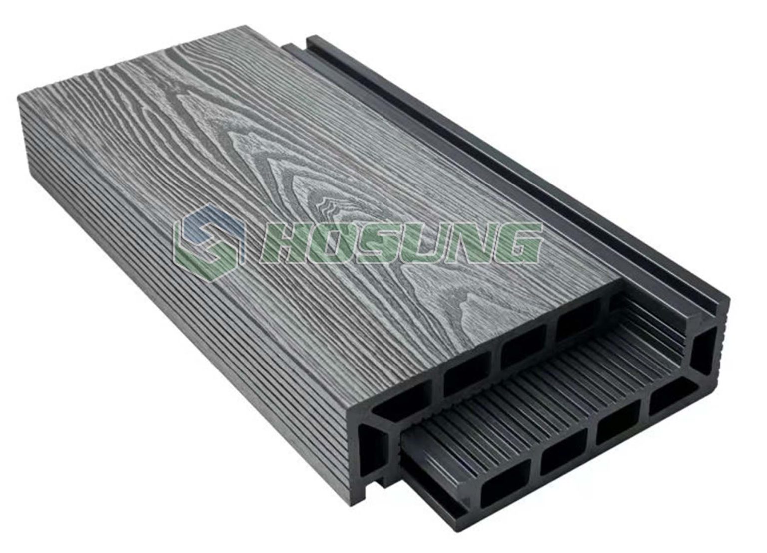 3D Embossed Decking - HOSUNG WPC Composite