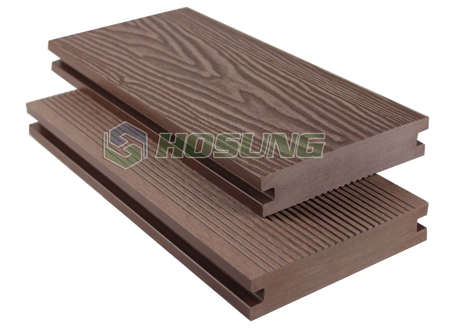 3D Embossed Decking - Custom Colors, 8 Realistic Wood Grain Patterns