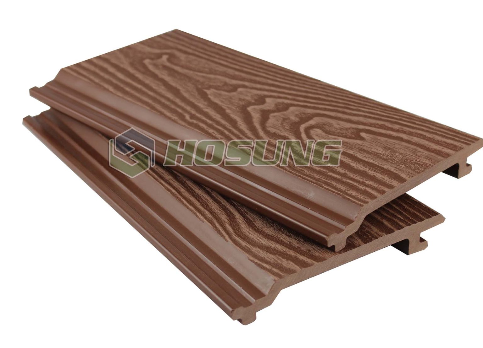 3D Embossed WPC Wall Panel - HOSUNG WPC Composite