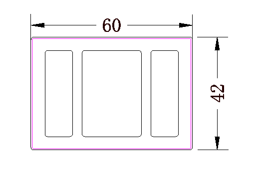 Hosung®- HS60K42 Co-Extrusion Louvers Beige - HOSUNG WPC Composite