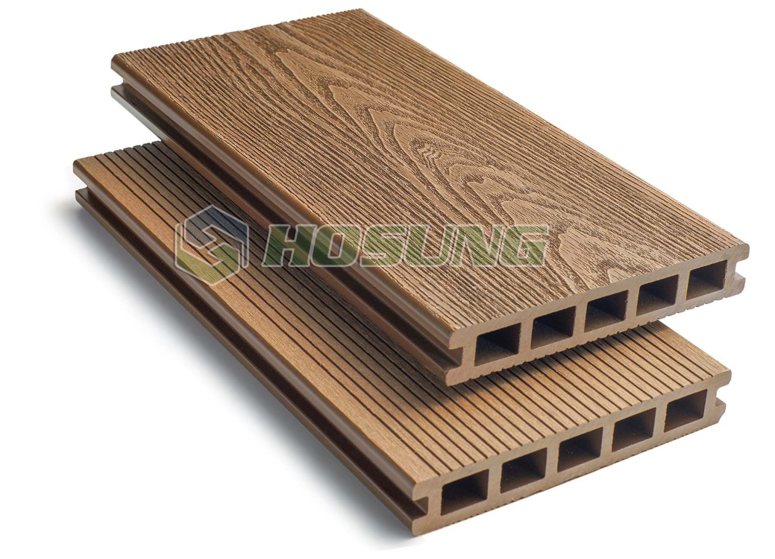 3D Embossed Decking - Custom Colors, 8 Realistic Wood Grain Patterns