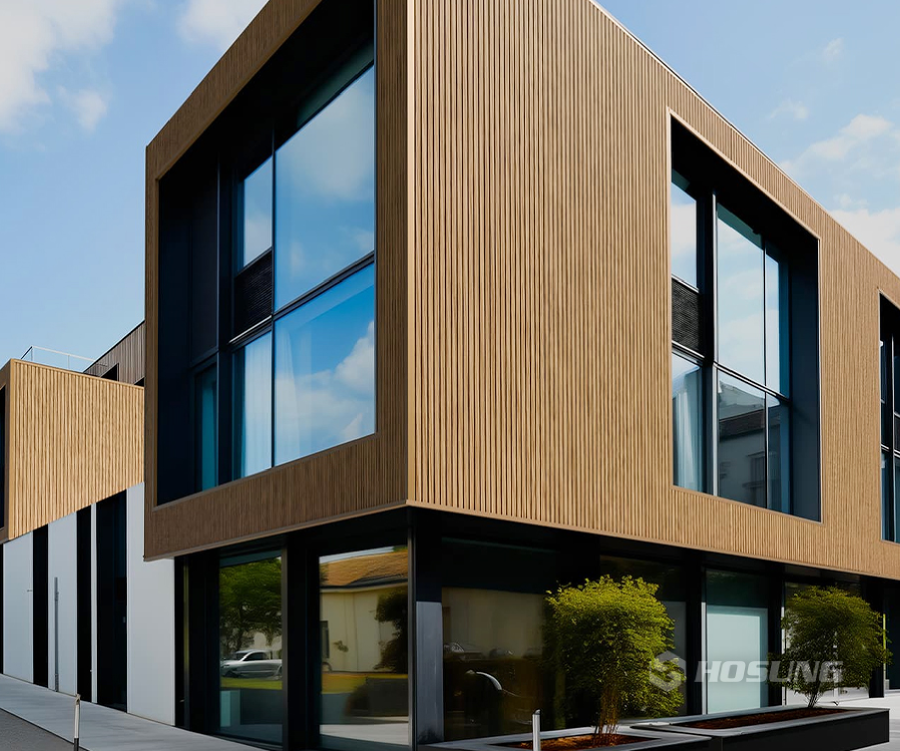 Application of WPC Facade Cladding for Homes & Buildings