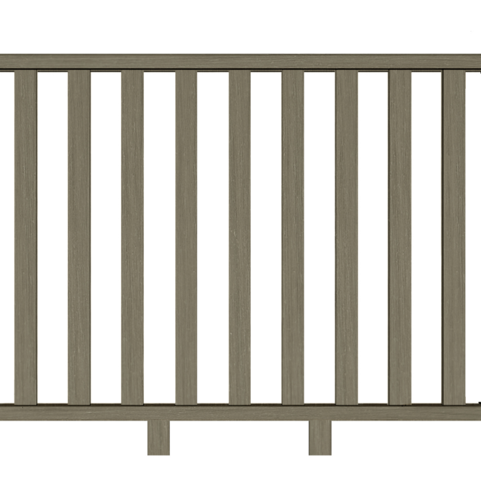 Hosung®-HS90K40 Oak Co-Extrusion WPC Handrail - HOSUNG WPC Composite