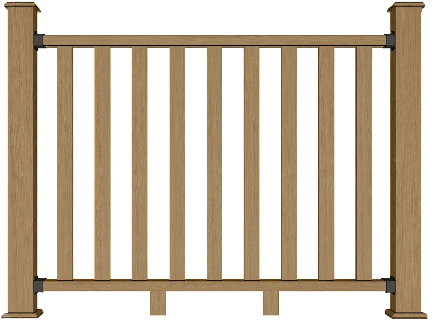 Hosung®-HS90K40 teak Co-Extrusion WPC Handrail - HOSUNG WPC Composite