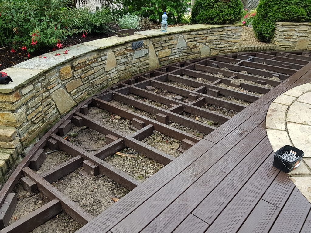 Što je podokvir plastične terase